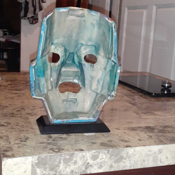 Hand Crafted | Wall Decor | Mayan Death Mask Sculpture | Poshmark